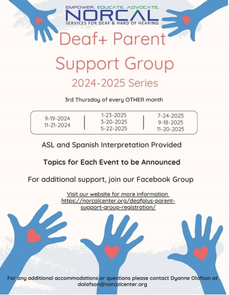 Deaf & Hard of Hearing -San Gabriel Pomona Regional Center